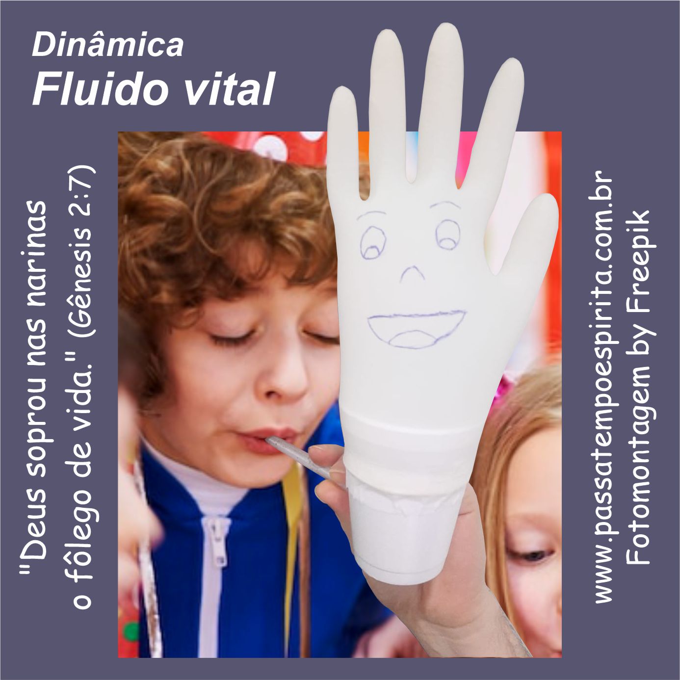 Dinâmica - Fluido vital :: Passatempo Espírita - Evangelização Infantil ...